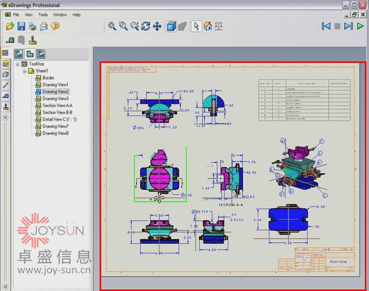 不管在什么运行环境下都能使用eDrawings查看SOLIDWORKS文件 - 苏州卓盛信息技术有限公司